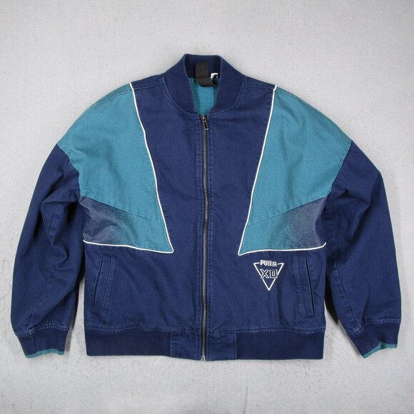 Puma | Jackets & Coats | Puma Xo The Weeknd Jacket Mens Medium Blue ...